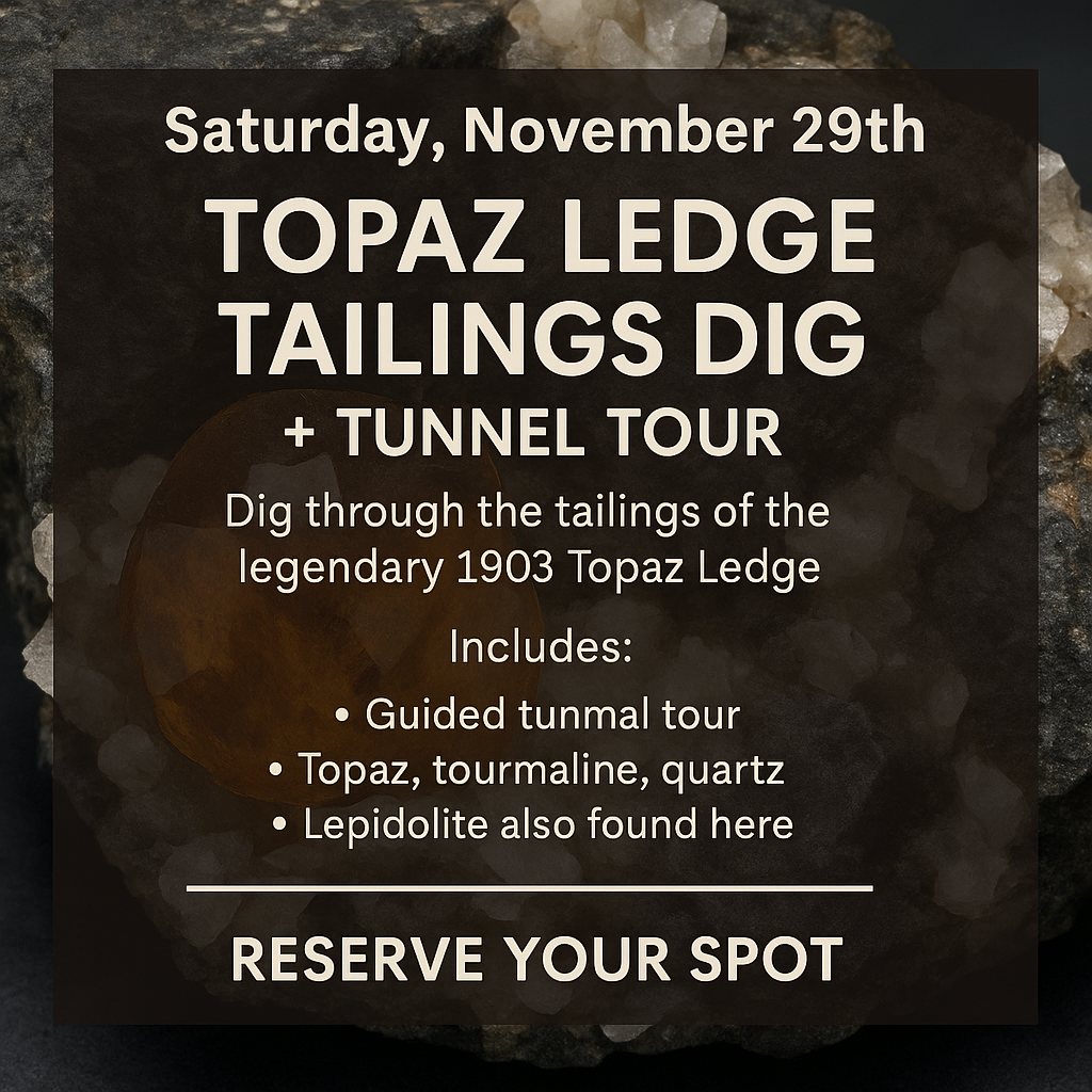 Topaz Ledge Tailings Dig – Little 3 Mining Company
